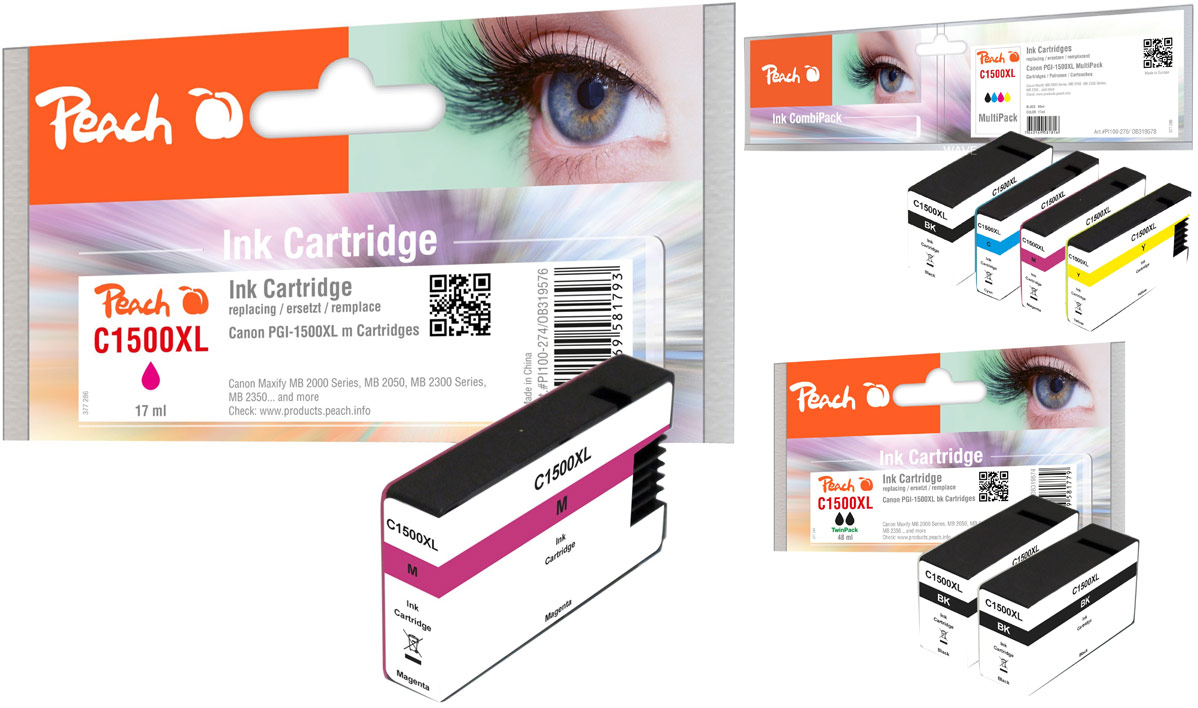 Canon Maxify MB 2000 Tintenpatronen - Peach Tintenpatronen Toner